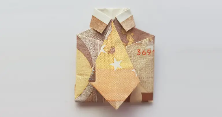 einfache Anleitungen mit Fotos zum Geld falten - Geldgeschenke