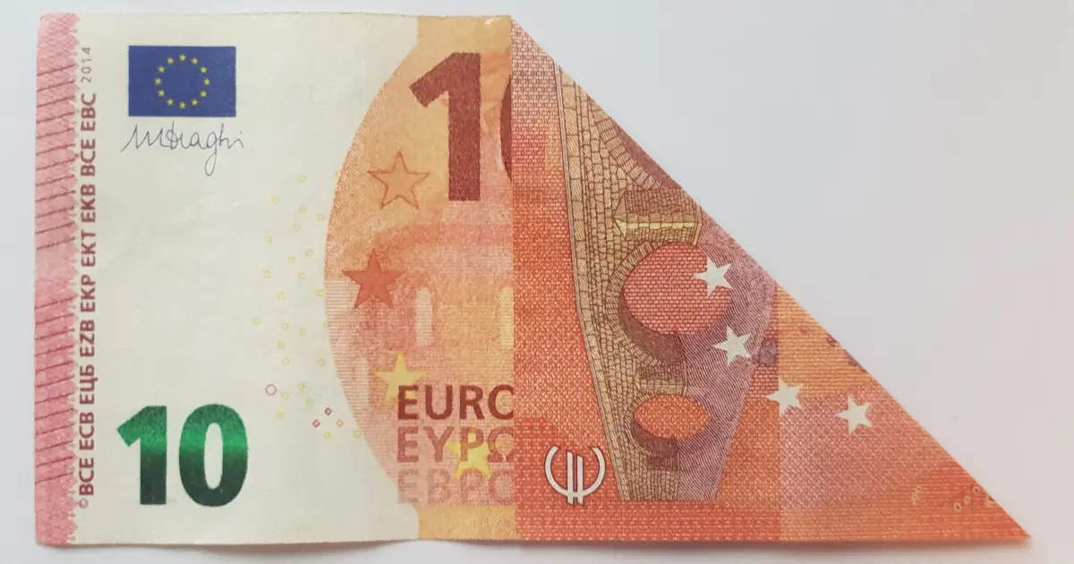 Fisch aus einem Geldschein falten » einfache Anleitungen mit Fotos zum ...