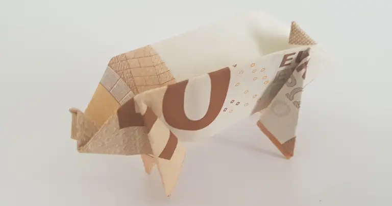 Geldgeschenke: Geldscheine mit Origami falten