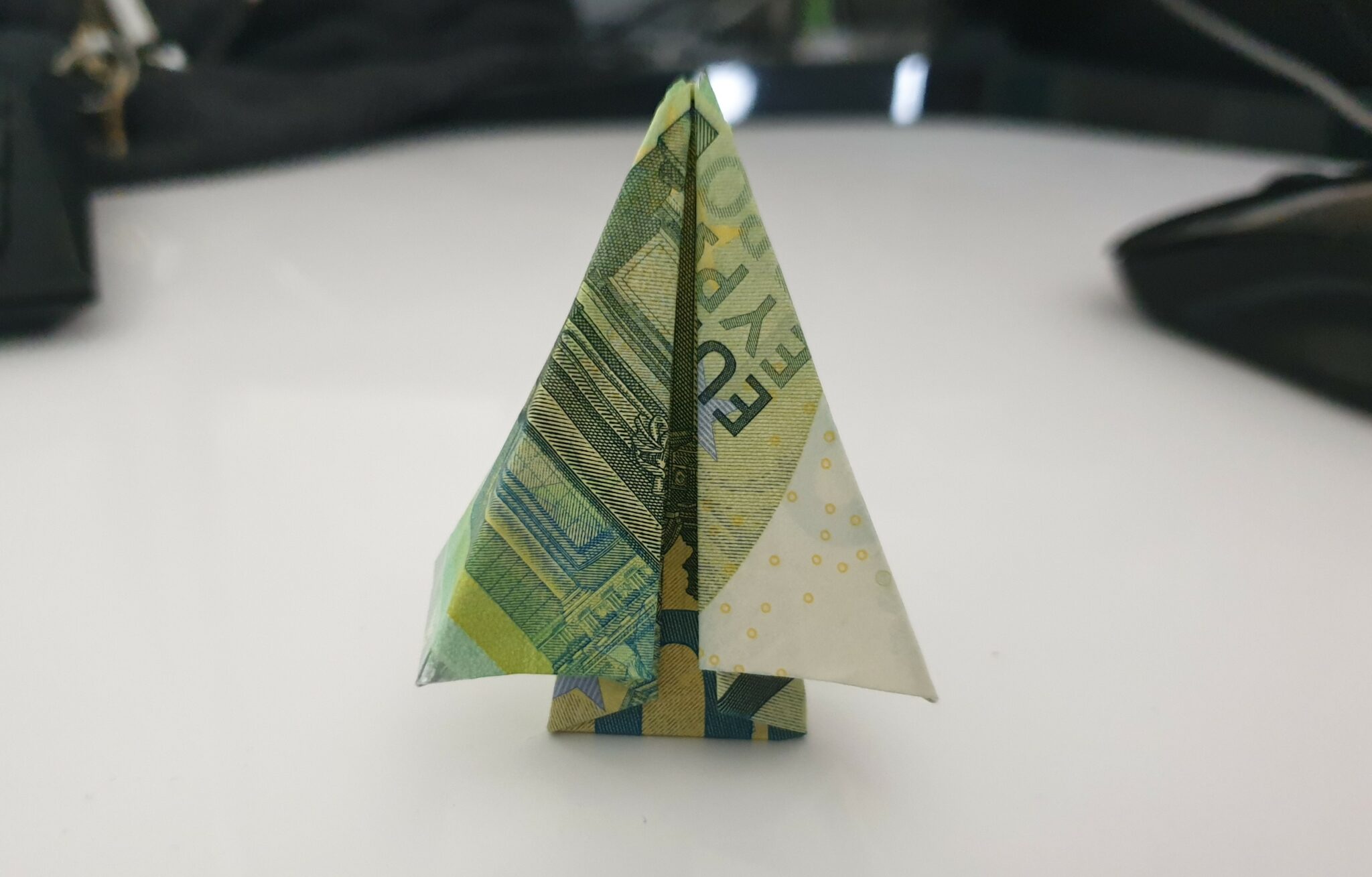 einfache Anleitungen mit Fotos zum Geld falten - Geldgeschenke